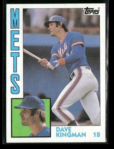 1984 Topps #573 Dave Kingman New York Mets | eBay