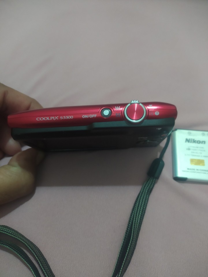 Nikon COOLPIX S3300 16.0 MP Digital Camera -Red TESTED/WORKING | eBay