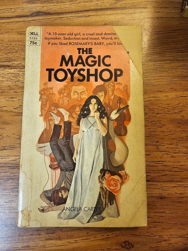Magic Toyshop Angela Carter 1969 Vintage Horror Occult Paperback First ...