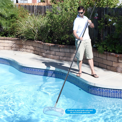 Carbon Fiber Pool Pole, 12 Foot Telescoping Swimming Pool Cleaning Pole ...