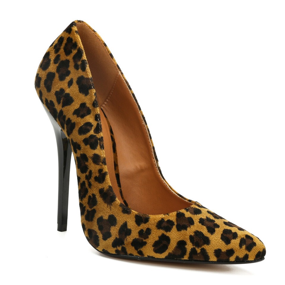 Men's Pumps Skull High Heels Patent Leather Drag Queen Crossdresser ...