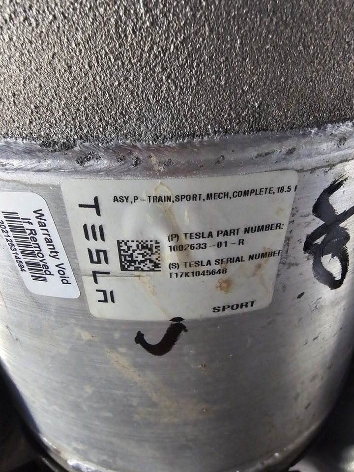 Tesla Model S X Performance Sport Large Drive Unit Motor OEM 1002633 01 ...