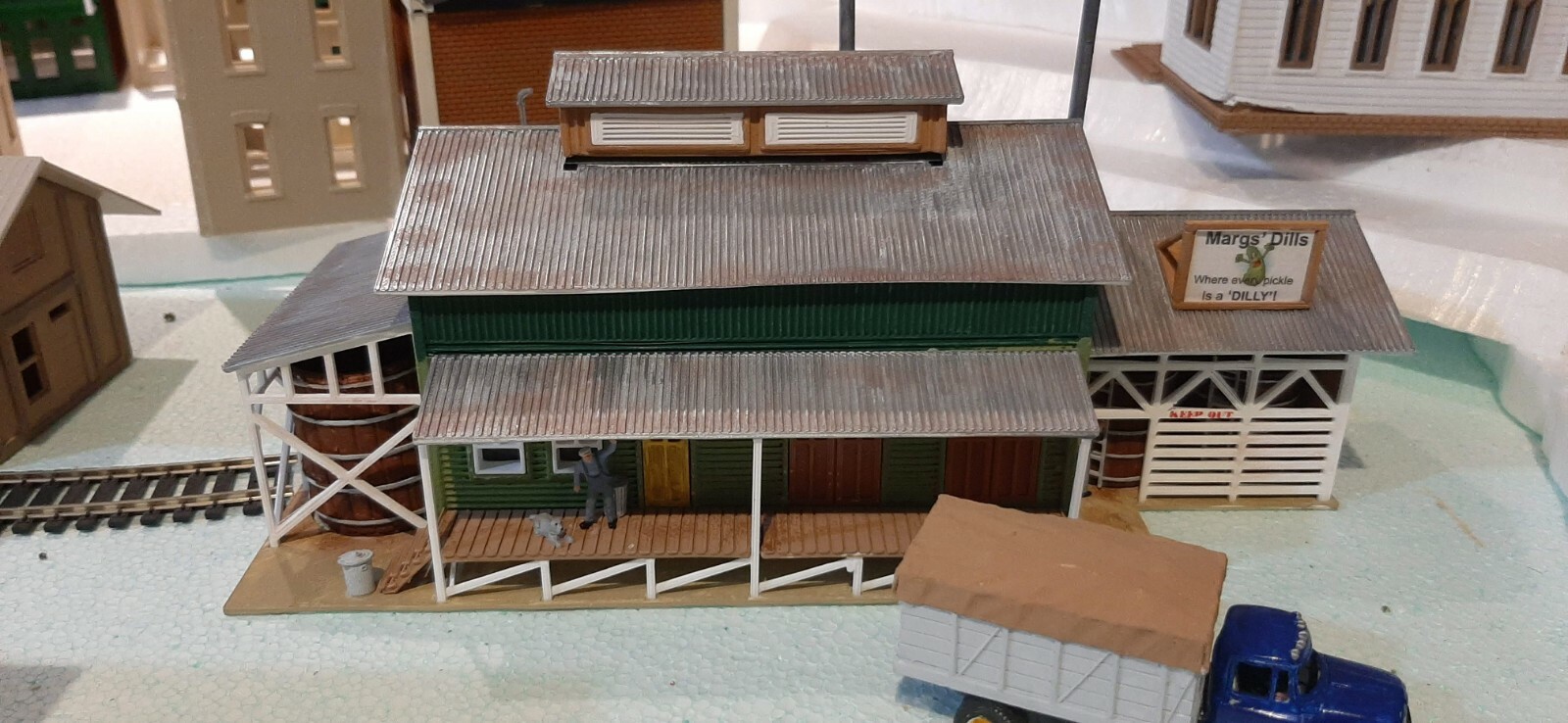 3d printed Pickle Factory, HO SCALE | eBay