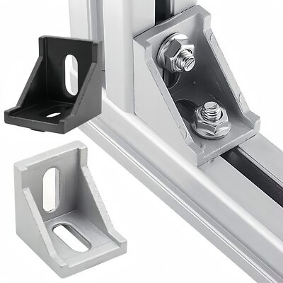 Corner Bracket Gusset Hardware for 2020 / 3030 / 4040 Aluminum ...