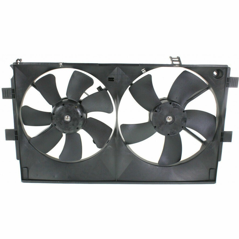 New Fits MITSUBISHI LANCER 2008-2017 Radiator Fan Assembly Dual Fan ...