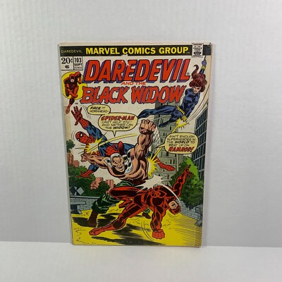 Daredevil #103 VG 3.0 (Marvel 1973)~ 1st Ramrod App. ~ Spider-Man | eBay