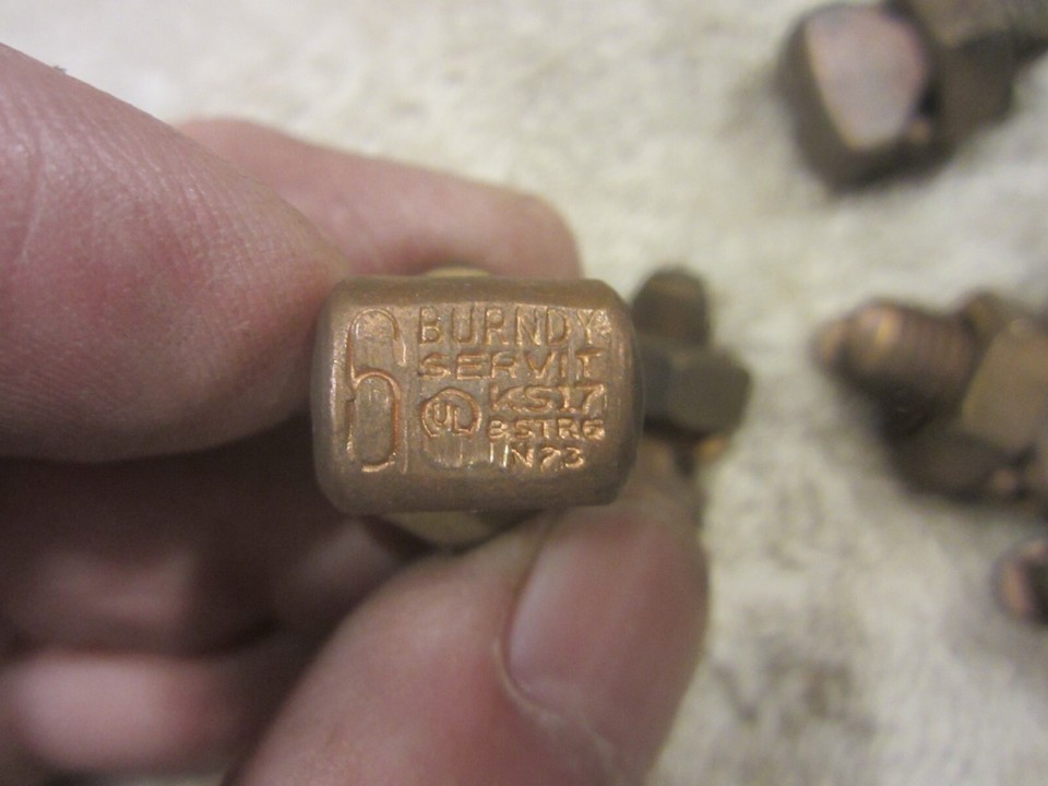 Burndy KS17 Split Bolt Wire Connectors 6 Str. Wire 11 pcs | eBay