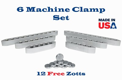 Machinist Clamp Set, Heavy Duty, Long Reach - SEE VIDEO- Made in USA | eBay