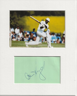 Clive Lloyd cricket signed genuine authentic autograph signature UACC ...