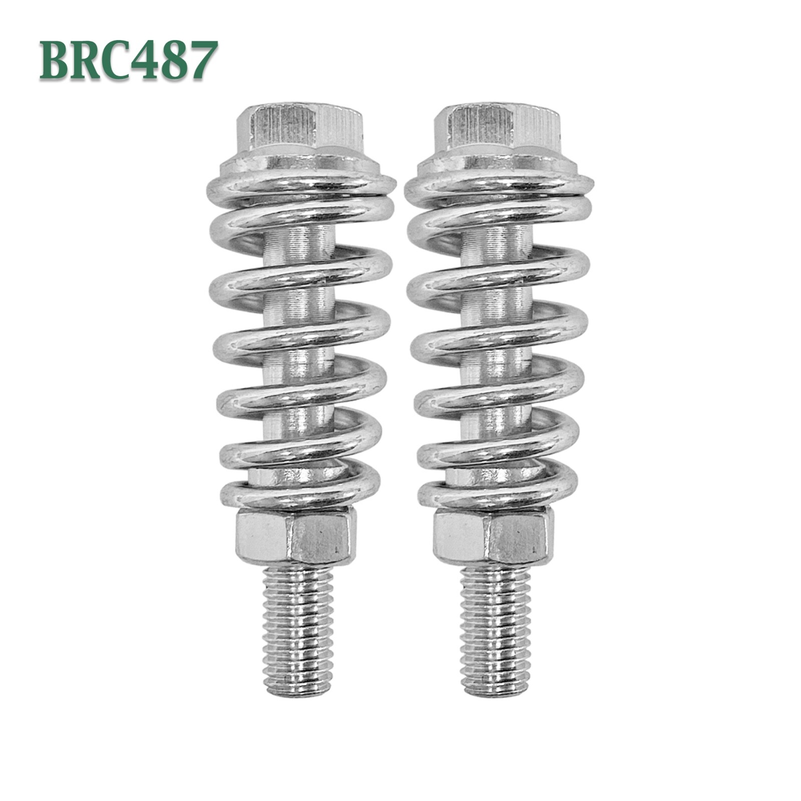 2 PACK Exhaust Spring Bolt Hardware for Nissan Altima Suzuki Toyota ...