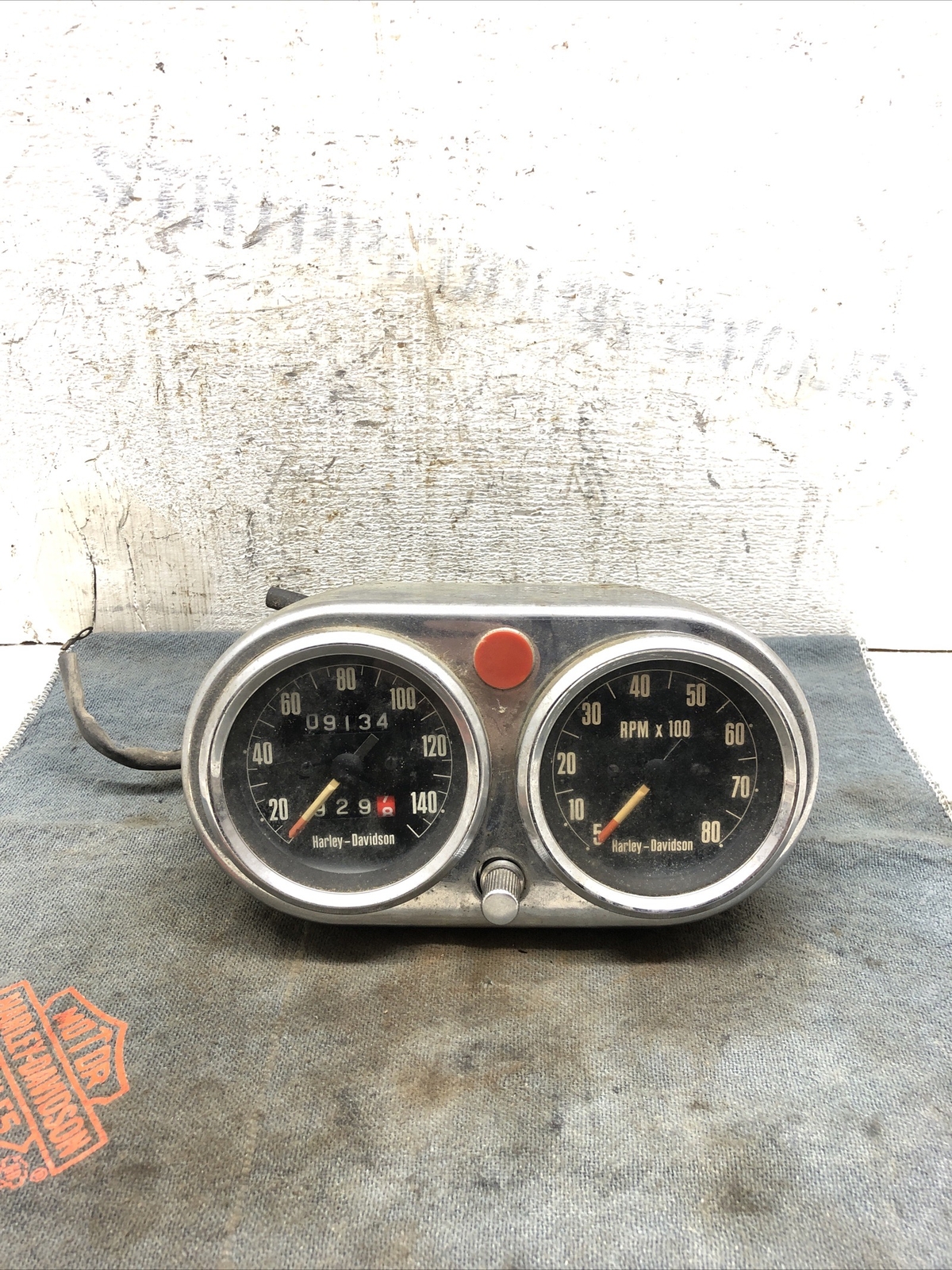 Harley-Davidson Shovelhead Sportster 1000cc 1200cc Speedometer ...