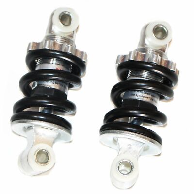 Pair 8mm 100mm Shock Shocker Suspension MINI PIT QUAD DIRT BIKE ATV ...