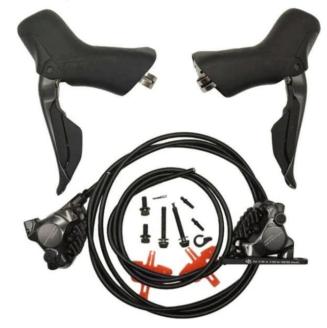 Shimano Ultegra Di2 ST-R8170 + BR-R8170 J-kit Hydraulic Disc Brake ...