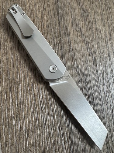 Brian Brown Knives Finch-Reverse Tanto Wharncliff Front Flipper M390 ...