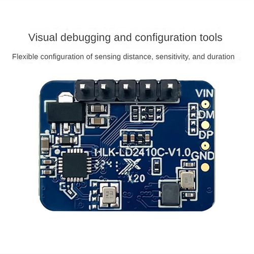 2Pcs HLK-LD2410C 24G Human Presence Sensor BT Function App Sensing ...