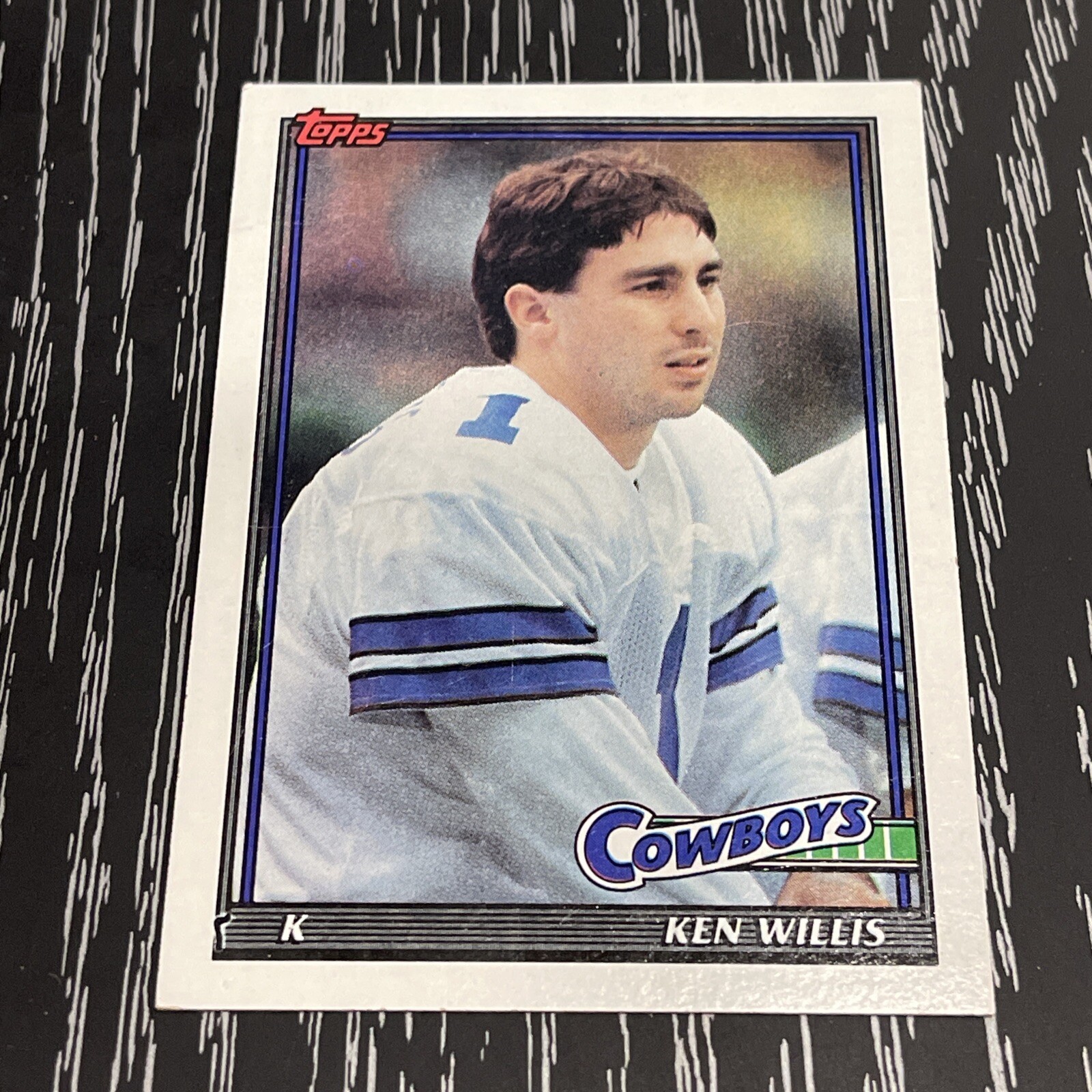 1991 Topps #370 KEN WILLIS Dallas Cowboys | eBay