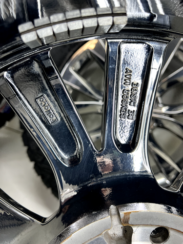 20" 4 FORD OEM F150 BLACK WHEELS RIMS TIRES CHROME ACTORY KING RANCH ...