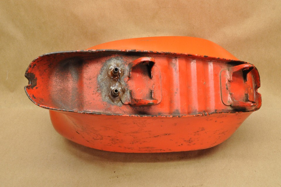 Vintage Used OEM Honda CT90 K0 Fuel Gas Tank Red 17500-053-000 | eBay