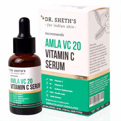 Dr. Sheth's Amla VC20 20% Vitamin C Serum (Vegan) For All Skin Types ...