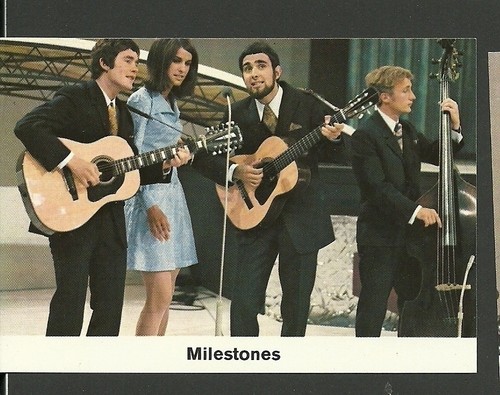 Milestones Band Beatrix Neundlinger 1969 Rare Pop Rock Card Germany | eBay