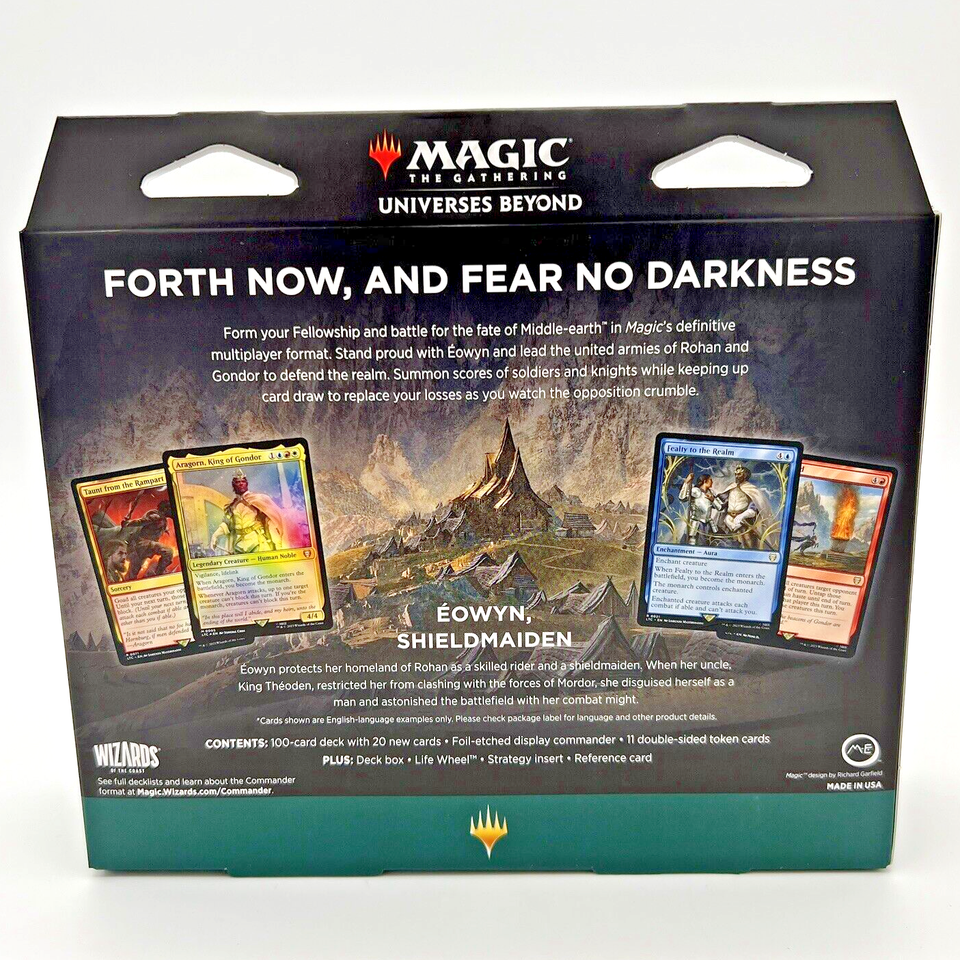 Magic the Gathering MtG Lord of the Rings RIDERS OF ROHAN Commander ...