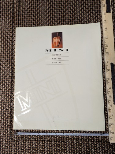 Rover Classic Mini Cooper, Mayfair, Special, vintage Car Brochure Pub ...