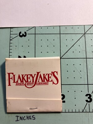 Matchbook - Flakey Jake's Burgers Bakery Beverages - Sparks Nevada | eBay