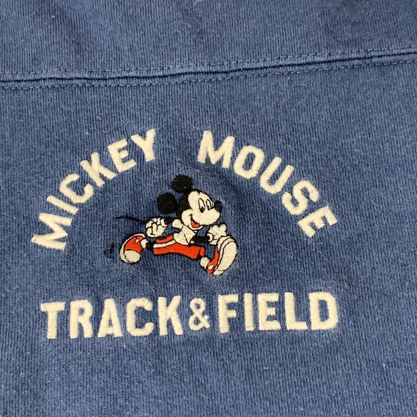 Uni Qlo Disney Mickey Mouse Track & Field Navy Short … - Gem