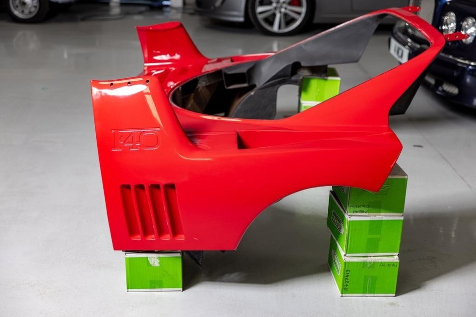 Genuine Ferrari F40 Rear Hood Clip Engine Cover- 62732200 | eBay UK