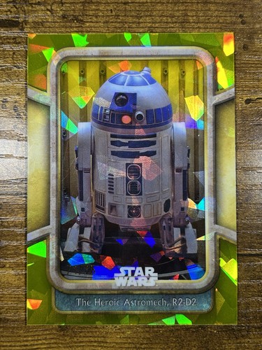 2024 Topps Star Wars Sapphire Phantom Menace#27 R2-D2 Yellow 71/75 | eBay