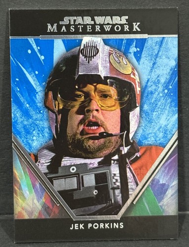 2024 Topps Masterwork Star Wars #57 Jek Porkins Blue Refractor | eBay