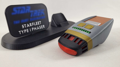 Star Trek The Next Generation TNG Starfleet Type 1 Cricket Phaser ...
