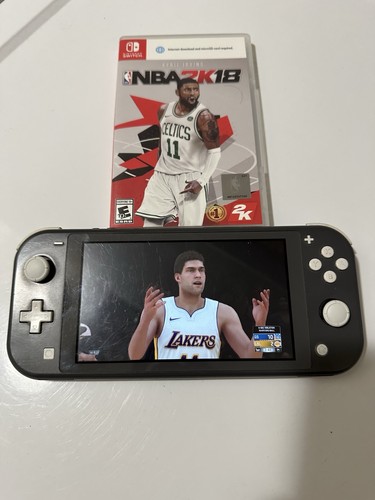 Nintendo Switch Lite Gray NBA 2K18 Working | eBay