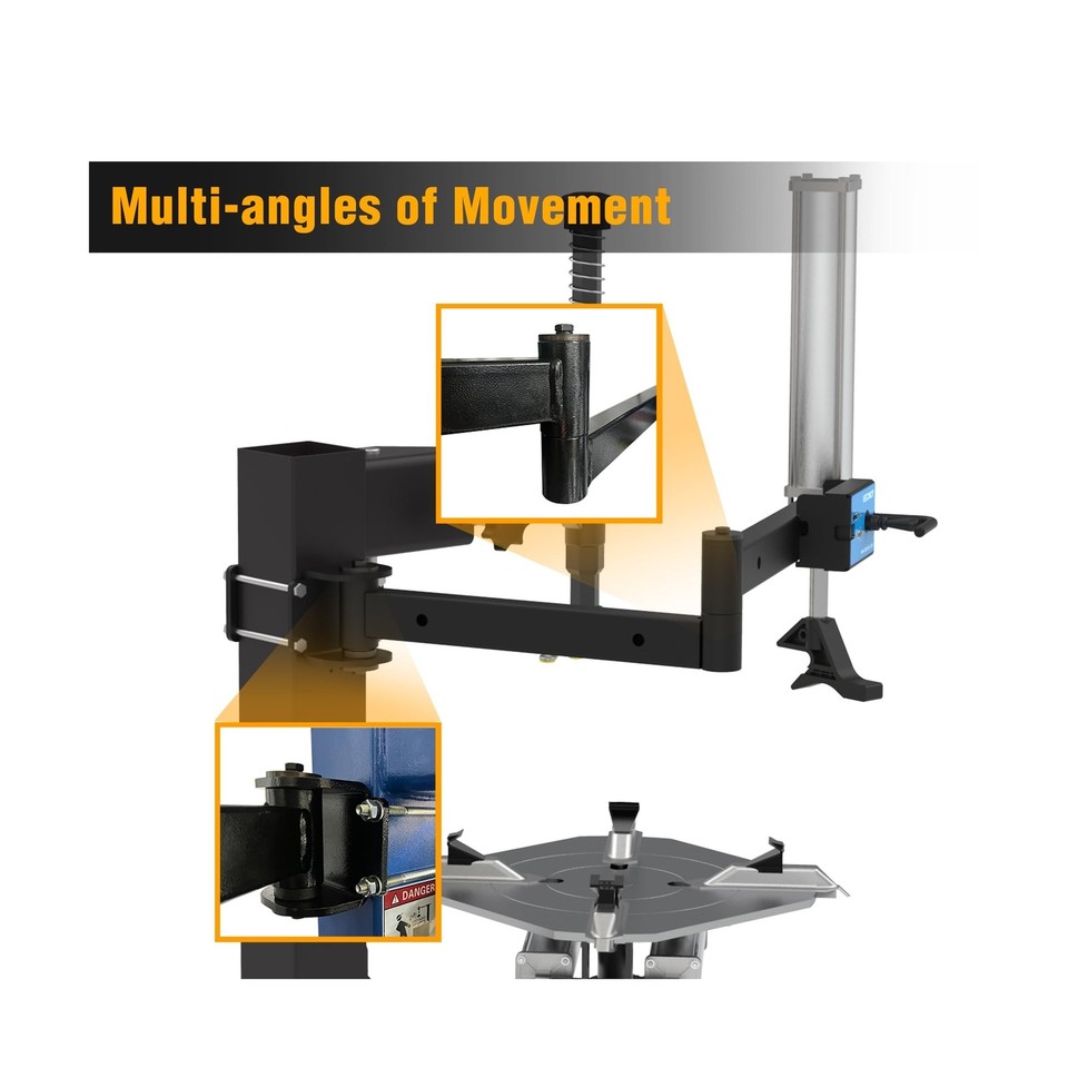 VECONOR Tire Machine Assist Arm-Semi Tire Changing Tool-Helper Arm for ...
