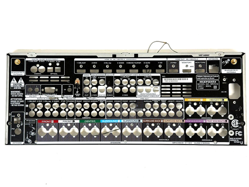 Marantz SR7010 Receiver Rear Cover Plate Outer Chassis Panel w/ Wifi ...