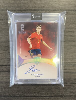 2022 Panini Eminence Pau Torres Autograph On Card Auto #65 #d 09/10 ...