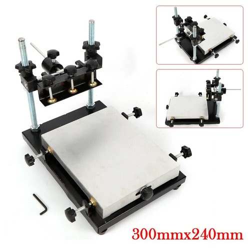 Manual Solder Paste Printer High Precision PCB SMT Stencil Printing ...