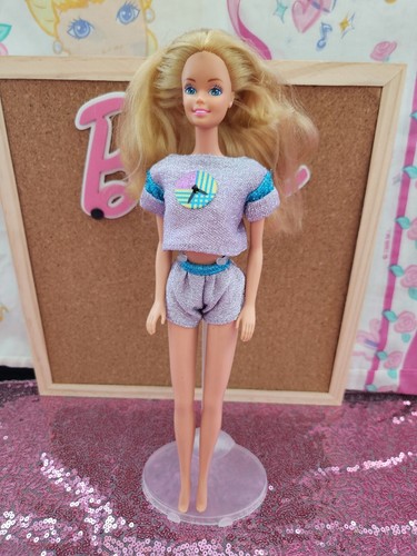 1986 Fun Time Barbie Doll Purple Outfit | eBay