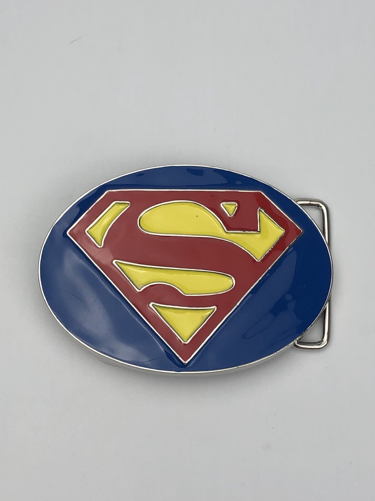 Superman Logo Belt Buckle DC Comics - Gem