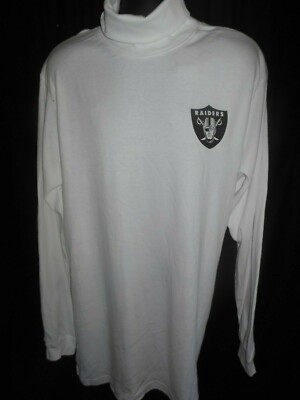 Raiders NFL Men's NFL Team Apparel Long Sleeve Turtle Neck Shirt XLT or ...