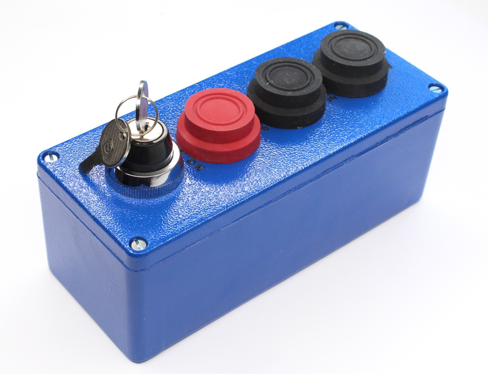 NEMA 4/12 Commercial 3 Button Wall Station with Keyed Lockout, Surface ...