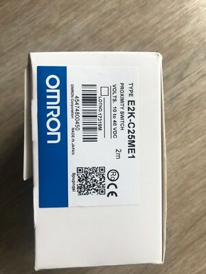 New Omron Capacitive Proximity Switch Sensor Detector E2K-C25ME1 ...
