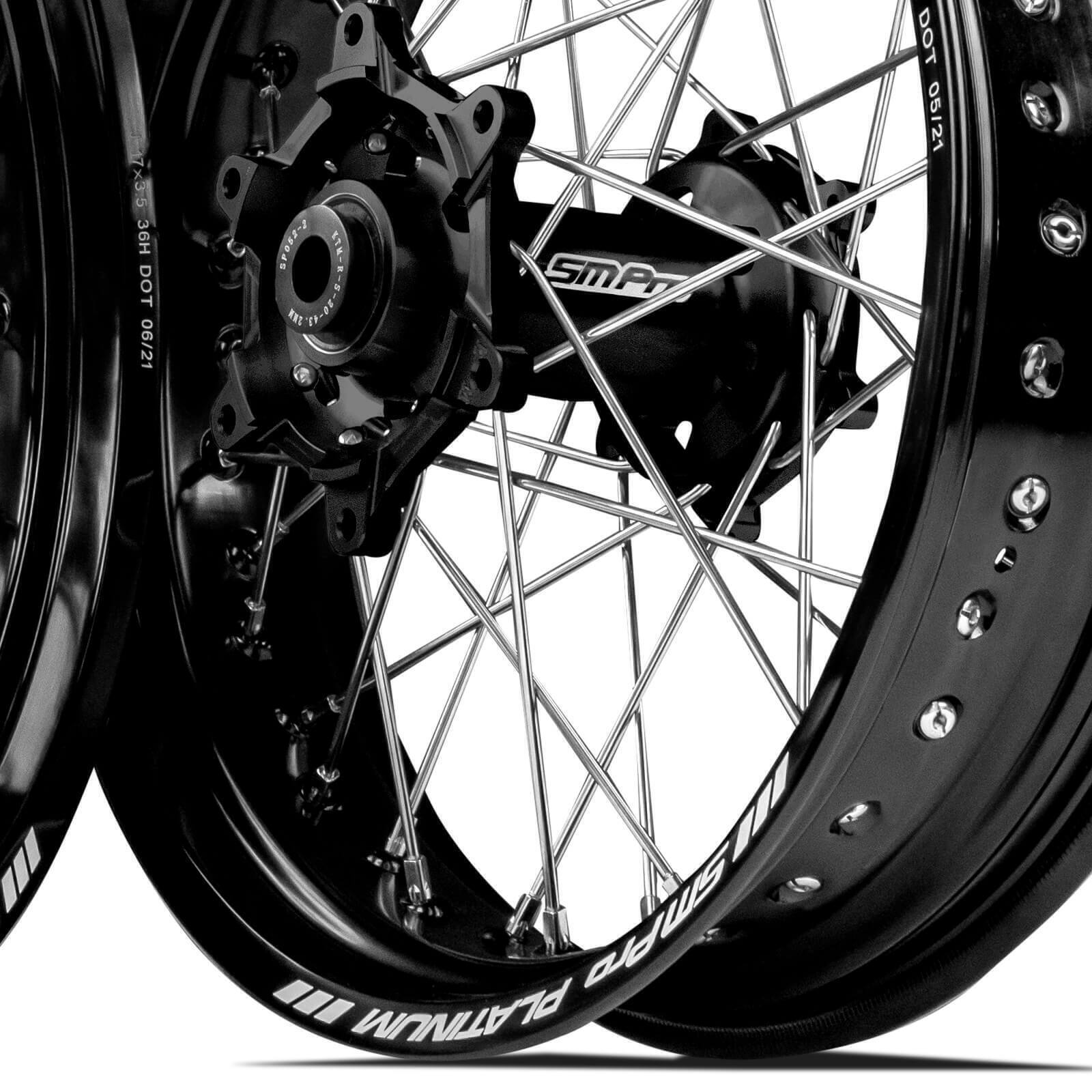 KTM 250 SX 2003 - 2023 SM ProSupermotard Wheel Set 17x3.50 17x4.25 ...