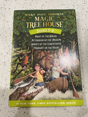 Magic Tree House Boxed Set, Books 5-8: Night of the Ninjas, Afternoon ...