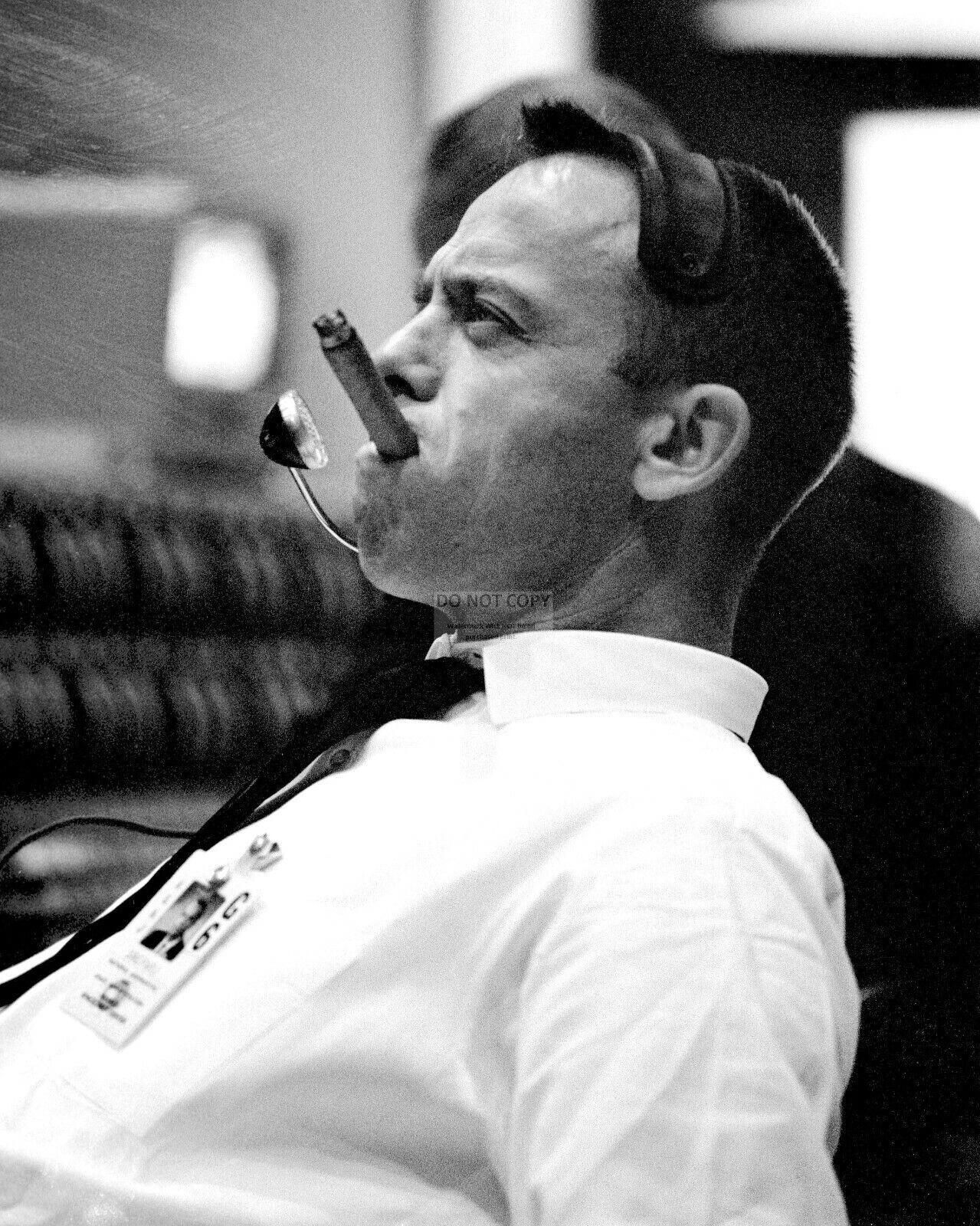 Astronaut ALAN SHEPARD Chomping CIGAR GEMINI 6 Poster Picture Photo ...