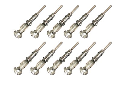 AMP Kontakt Pin Stift 1,0²-2,5² zu Rundstecker DIN 72585 1,5 Elektrik ...