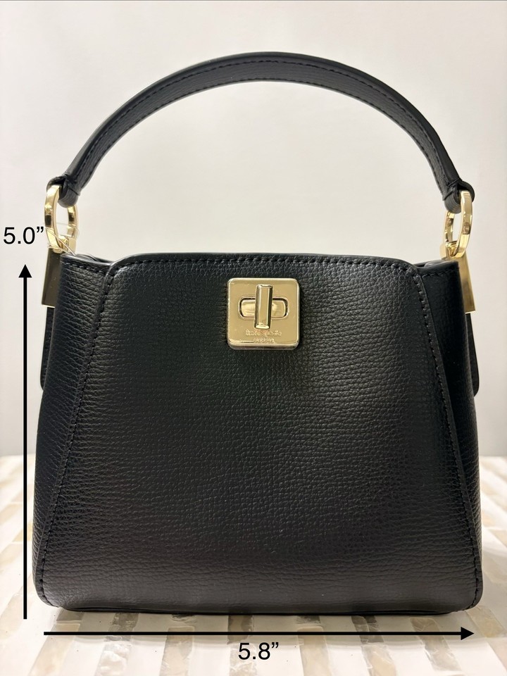 Kate Spade Phoebe Mini Top Handle Crossbody - Black - NWT - KI924 | eBay
