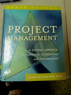 Unused just scuffed Project Management Tenth Edition Harold Kerzner ...