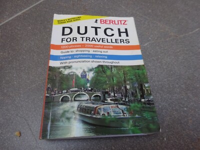 Dutch for Travellers Language Phrases (Berlitz Pocket Guides), 1980s ...