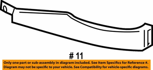 52513-04901 Toyota Filler, front bumper, lh 5251304901, New Genuine OEM ...